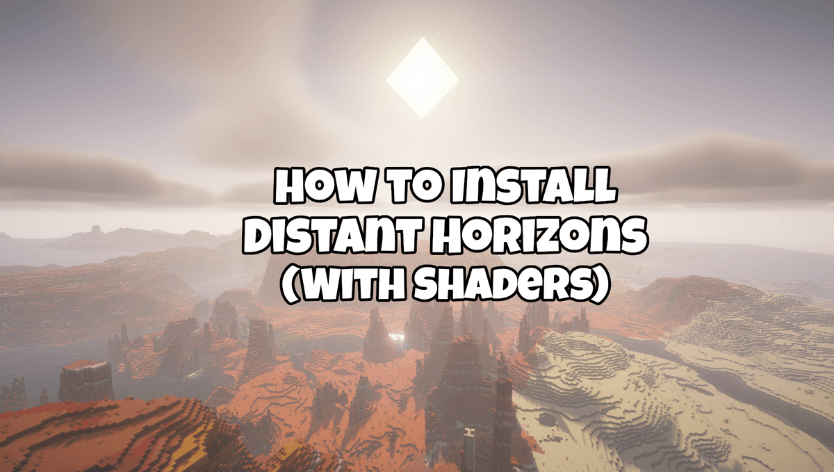 How to Get The Distant Horizons Mod on Minecraft 1.20.1 | Jangro.com ...