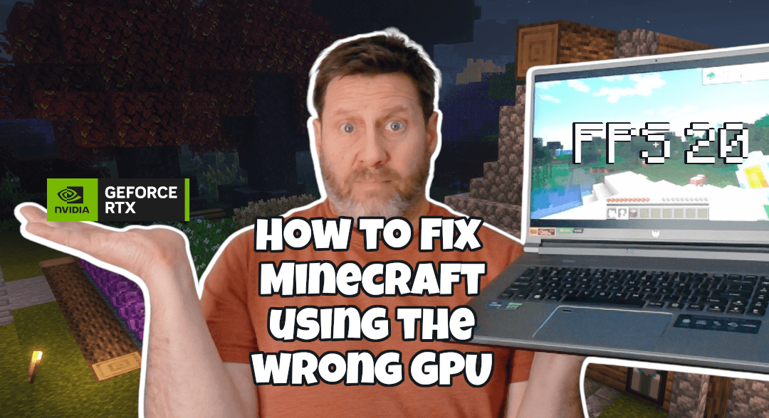 How to Fix Minecraft Using the CPU Instead of Your Gaming GPU | Jangro.com | Modded Minecraft ...