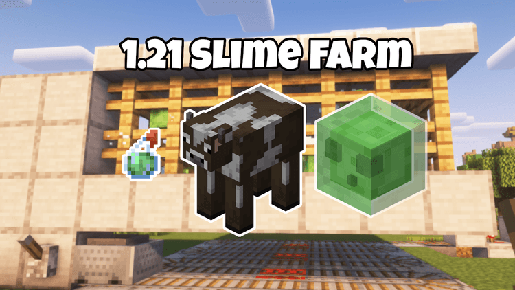 How to Build a Slime Farm with Oozing Splash Potions in Minecraft 1.21 ...